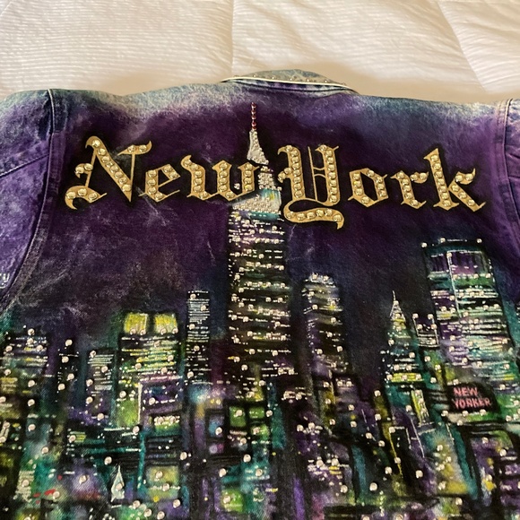 Tony Alamo | Jackets & Coats | Tony Alamo Designer Denim Jean Jacket ...